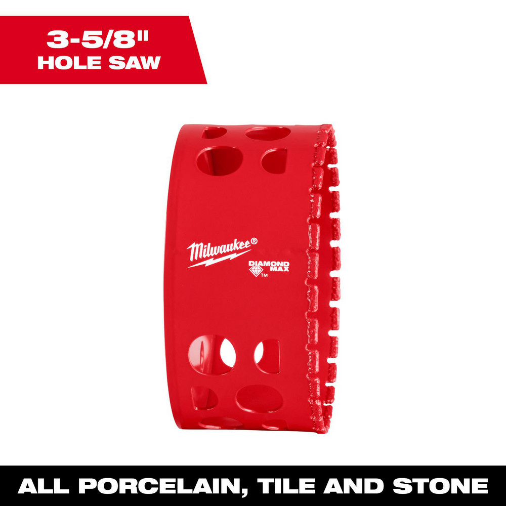 Milwaukee Tool - Hole Saw: 3-5/8" Saw Dia, 1-1/2" Cut Depth | MSC Direct