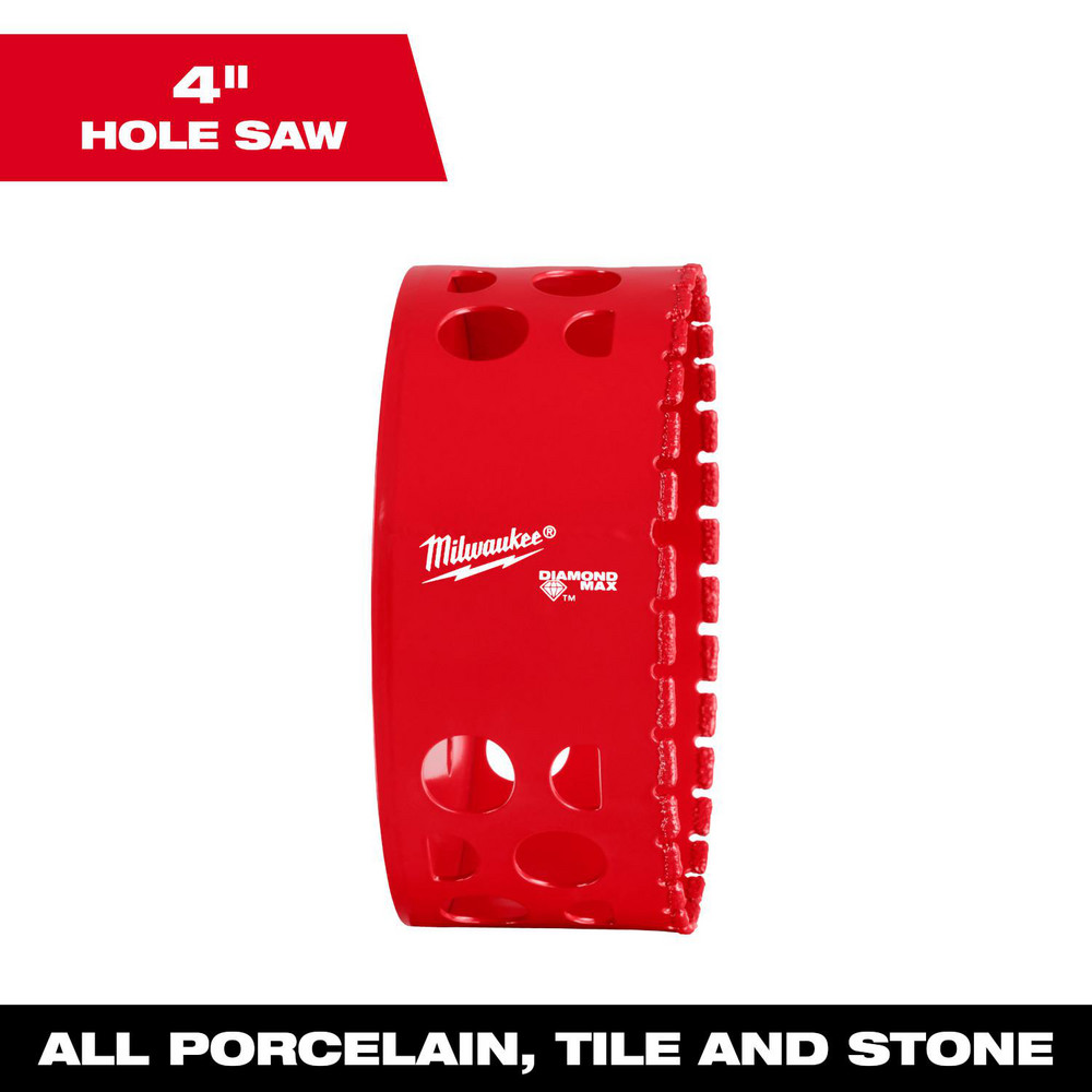 Milwaukee Tool - Hole Saw: 4" Saw Dia, 1-1/2" Cut Depth | MSC Direct