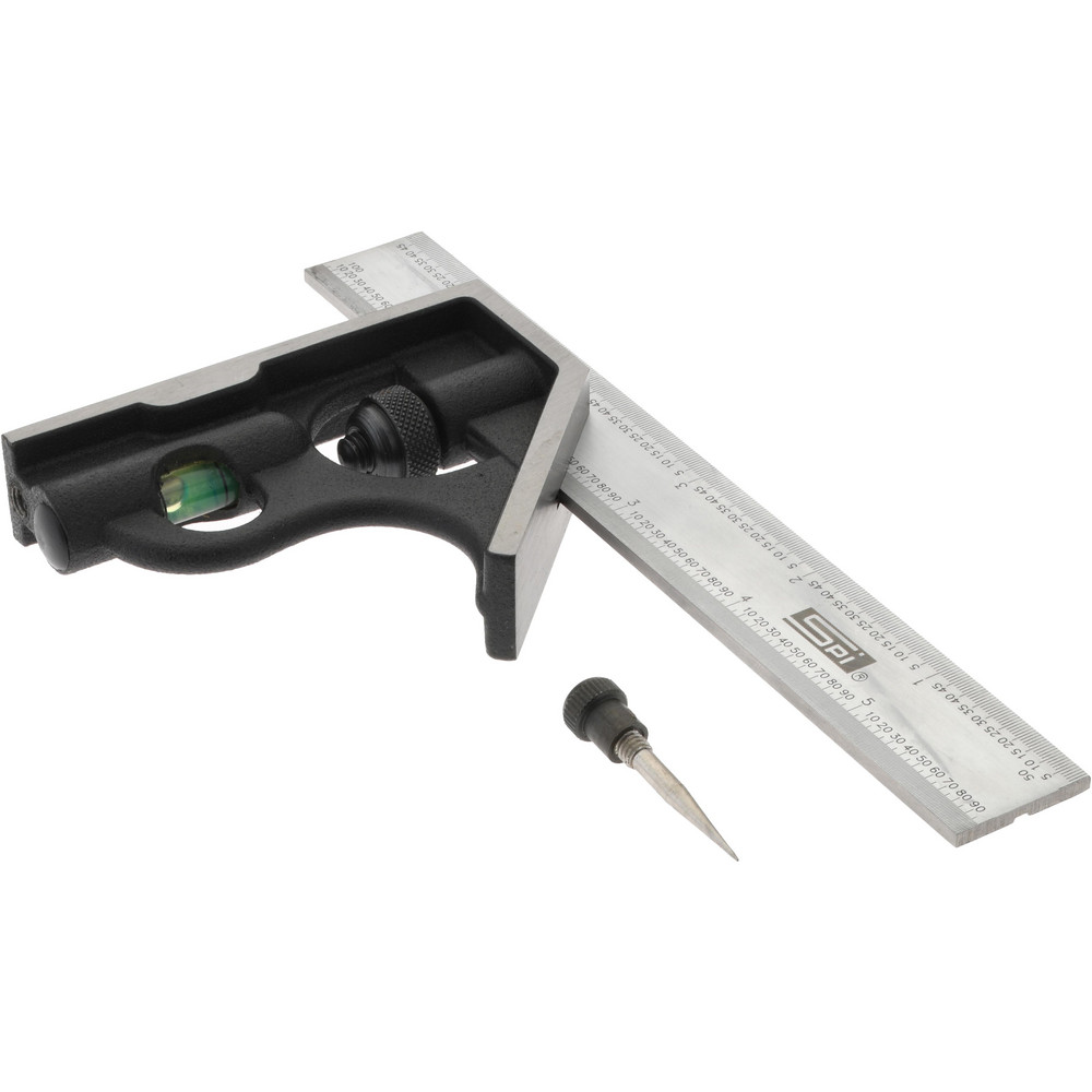 SPI - 2 Piece, 6" Combination Square Set | MSC Direct