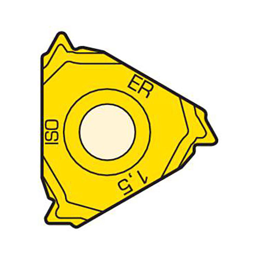 Seco - Laydown Threading Insert: 16ER1.5ISO-A1 CP500, Carbide | MSC Direct