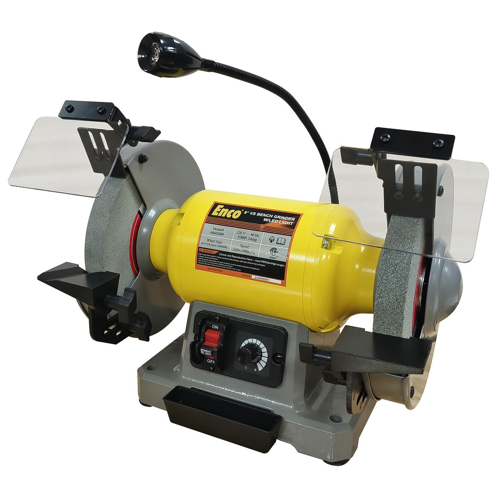 Enco - 8" Variable Speed Bench Grinder | MSC Direct