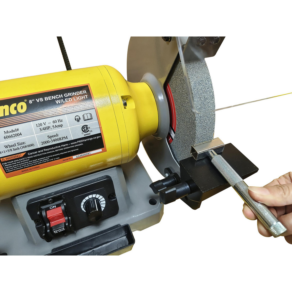 Enco - 8" Variable Speed Bench Grinder | MSC Direct