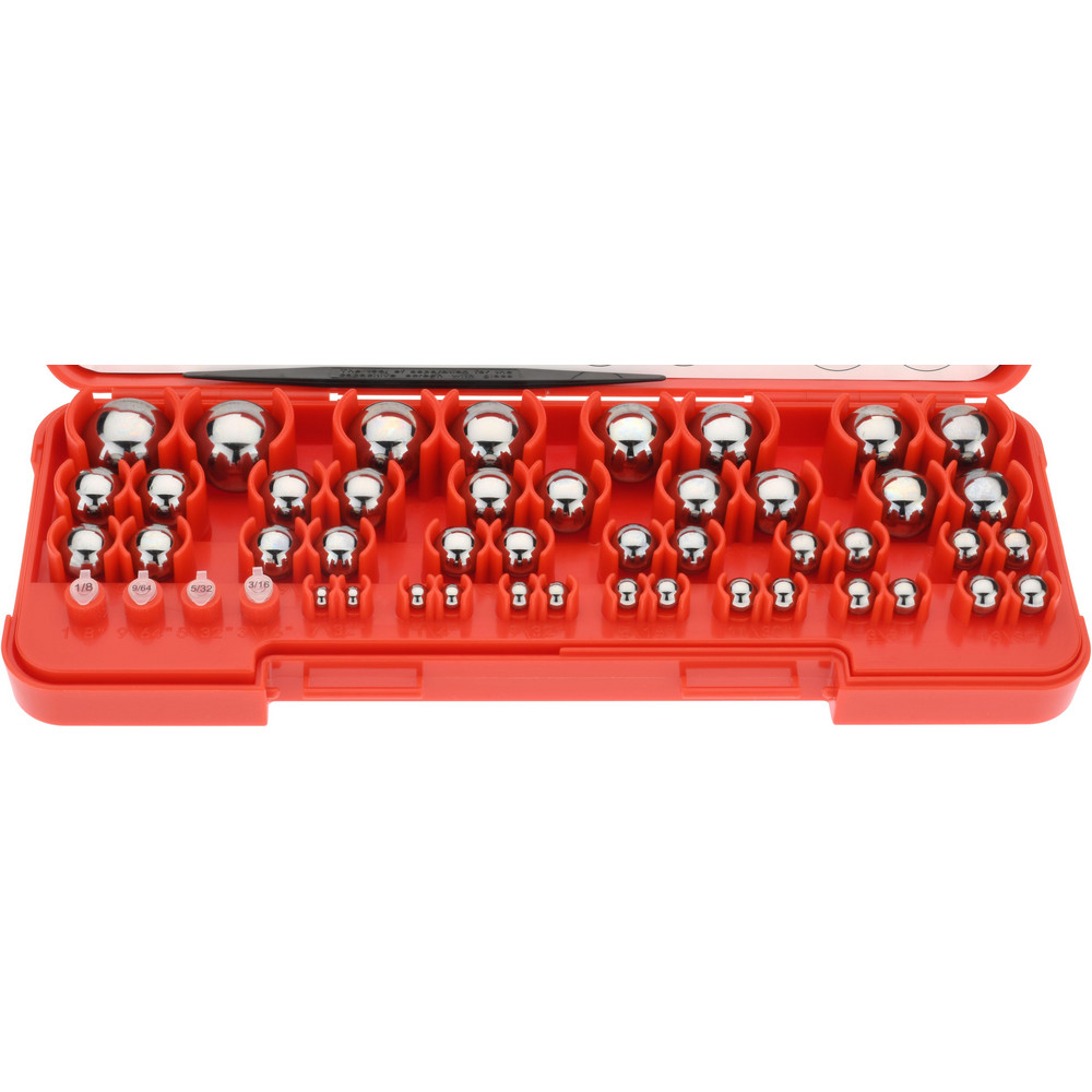 SPI - 1/8 to 1" Dia, Chrome Steel, Gage Ball Set | MSC Direct