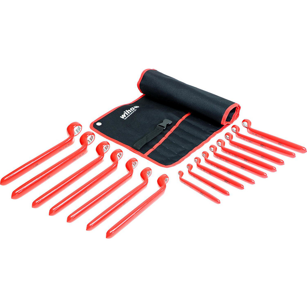 Wiha - Specialized Wrench Set: 16 Pc, 8 to 32 mm Wrench, Metric | MSC ...