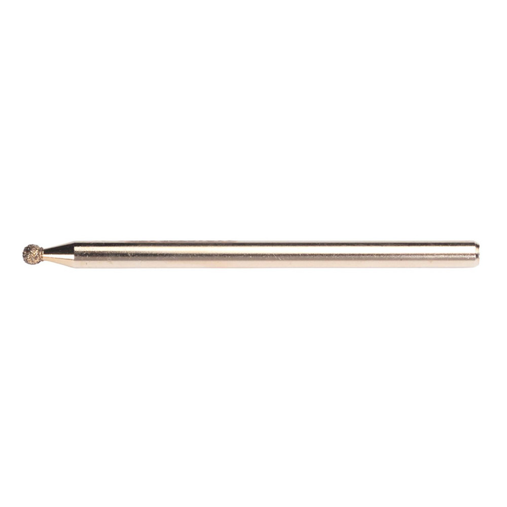 Norton - 3/32 x 1/8 x 2 In. cBN Electroplated Spherical Ball End Tool ...