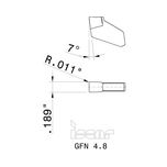 Iscar - GFN 4.8 IC-354 Carbide Cutoff Insert - 60798170 - MSC ...