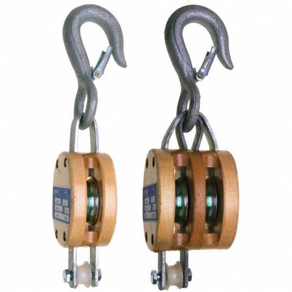 Campbell - Pulley Blocks: Rope Type: Cable | MSC Direct