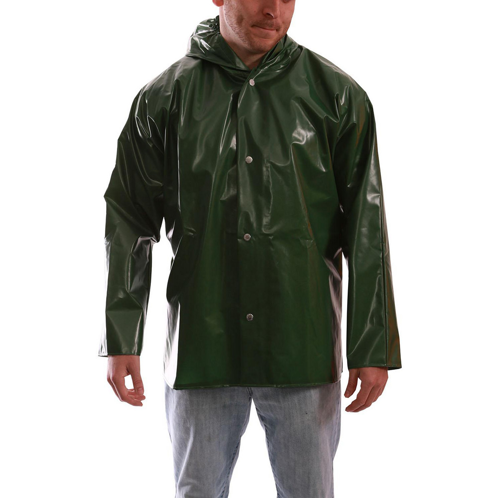 Tingley - Rain & Chemical Resistant Jacket: 4X-Large, Green | MSC Direct