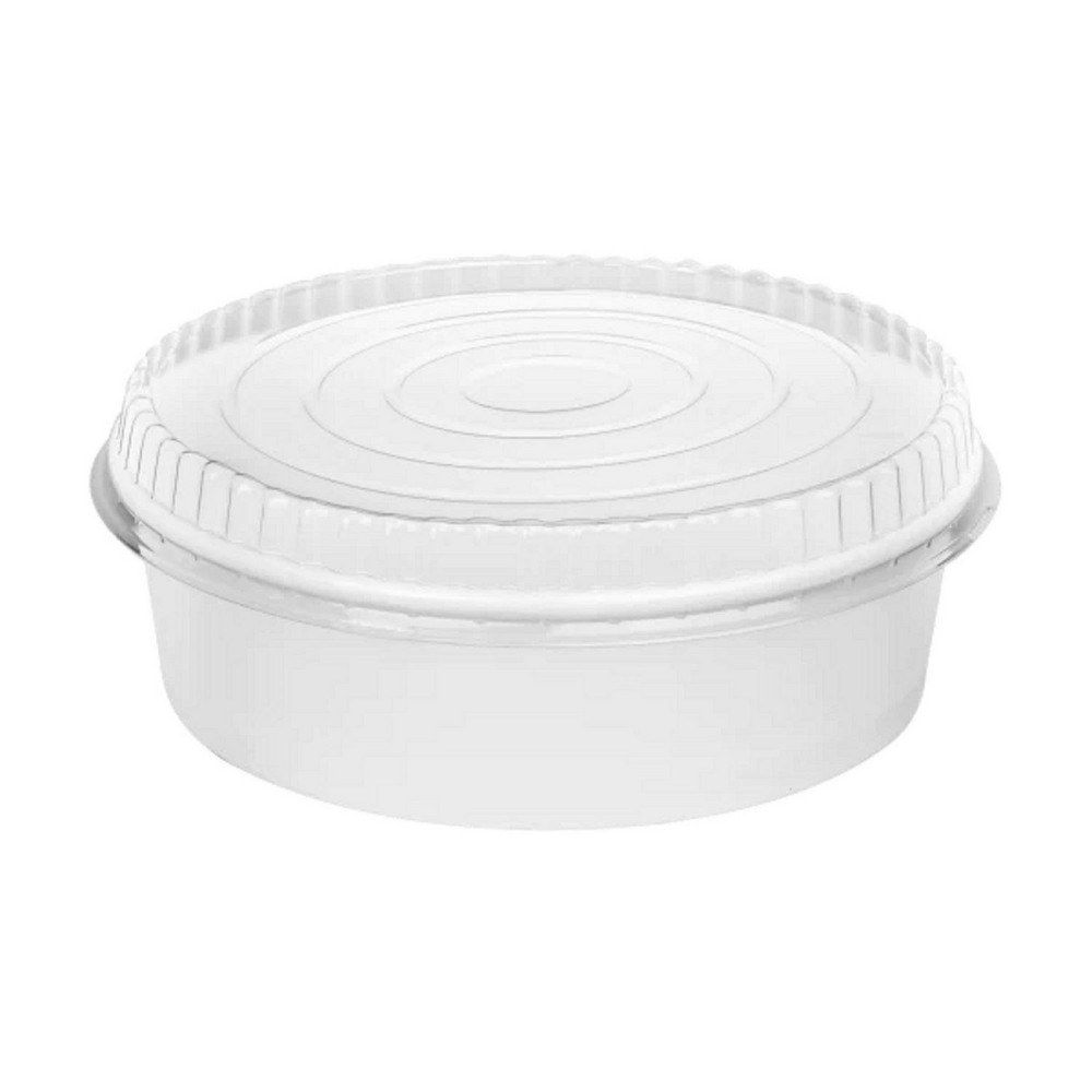 Karat - Food Container Lids: Karat® FPSB48, Dome, 17.0000, 11 | MSC Direct