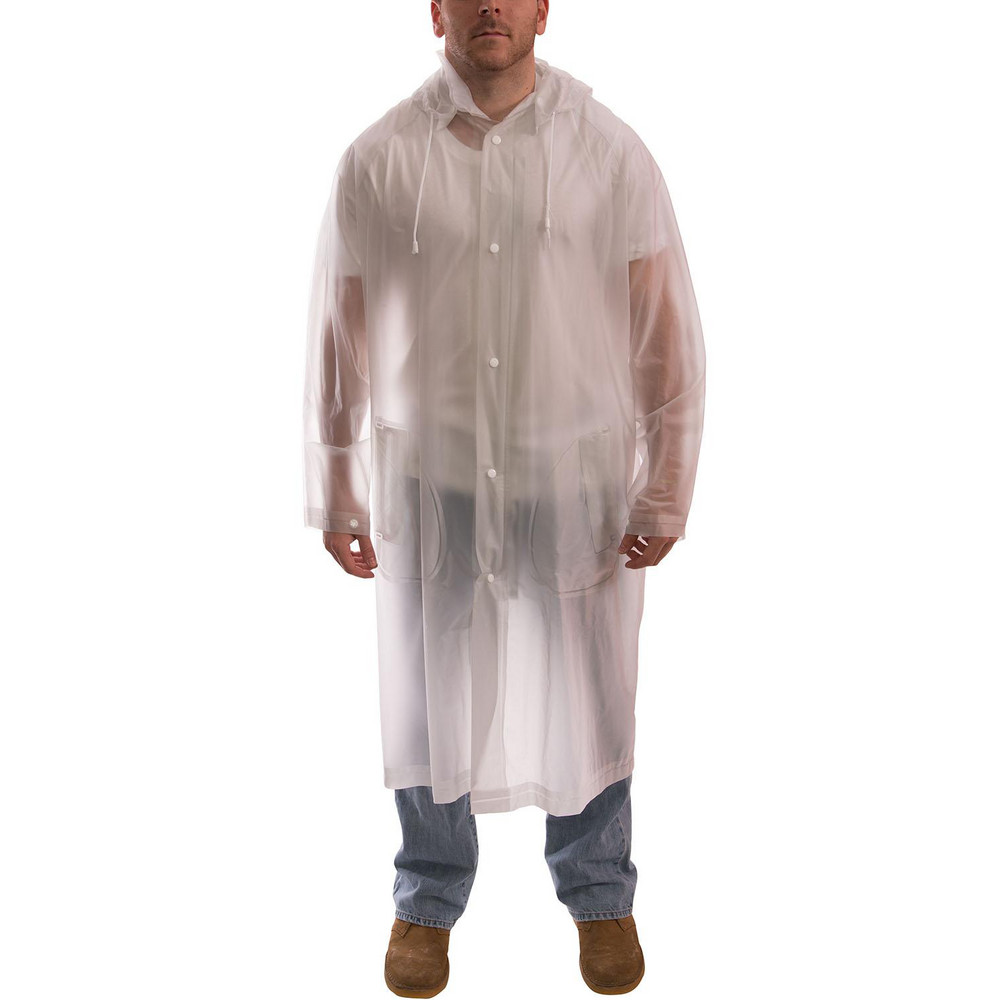 Tingley - Rain & Chemical Resistant Coat: X-Large, Clear, PVC | MSC Direct
