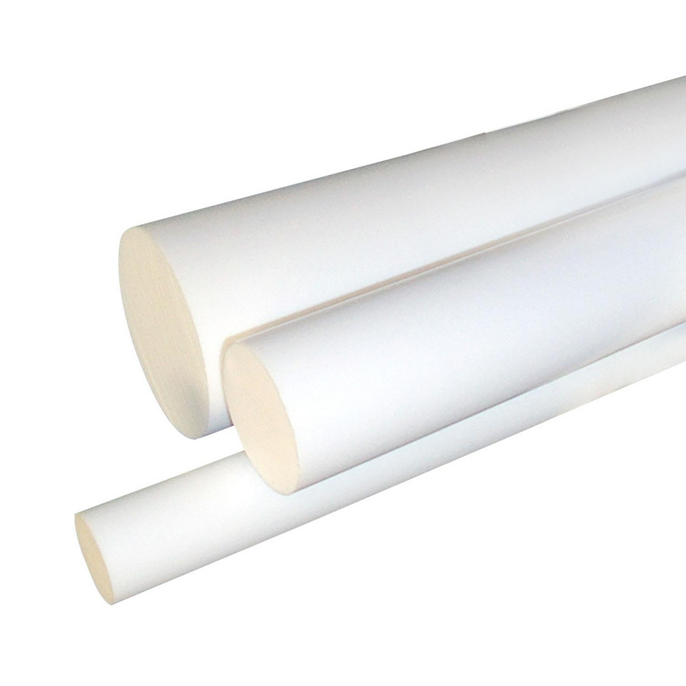 Professional Plastics - Plastic Rod: Teflon, 4" Dia, 12" Long, Natural ...