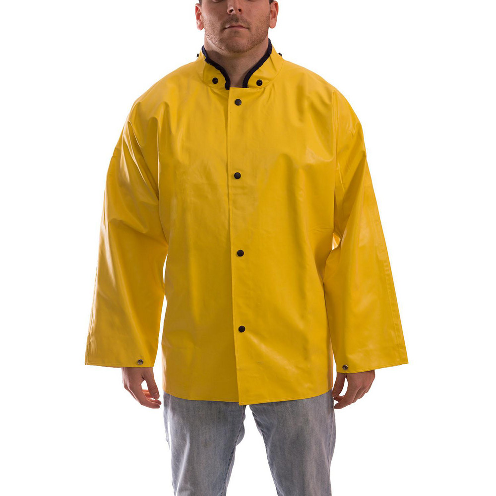 Tingley - Rain & Chemical Resistant Jacket: 4X-Large, Yellow, Neoprene ...