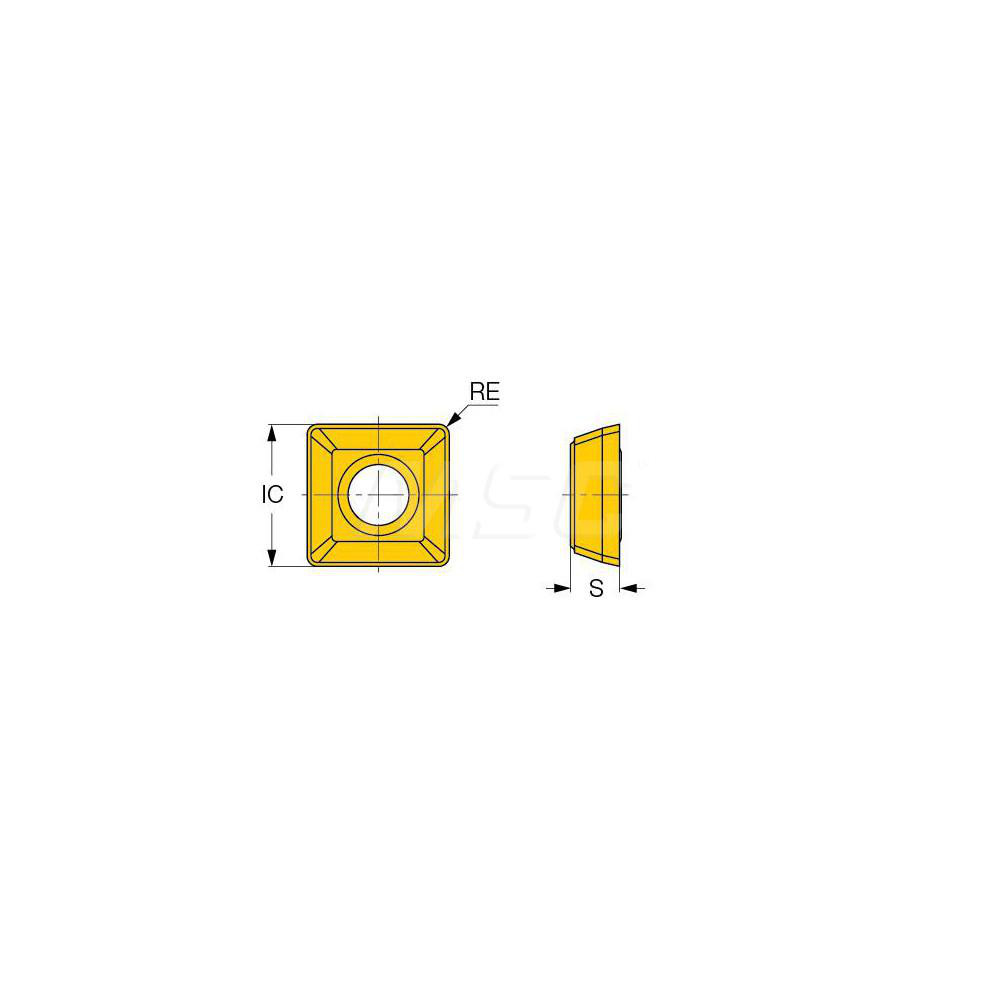 Iscar - Indexable Drill Insert: SOMT 160512-GF IC908, Carbide | MSC Direct