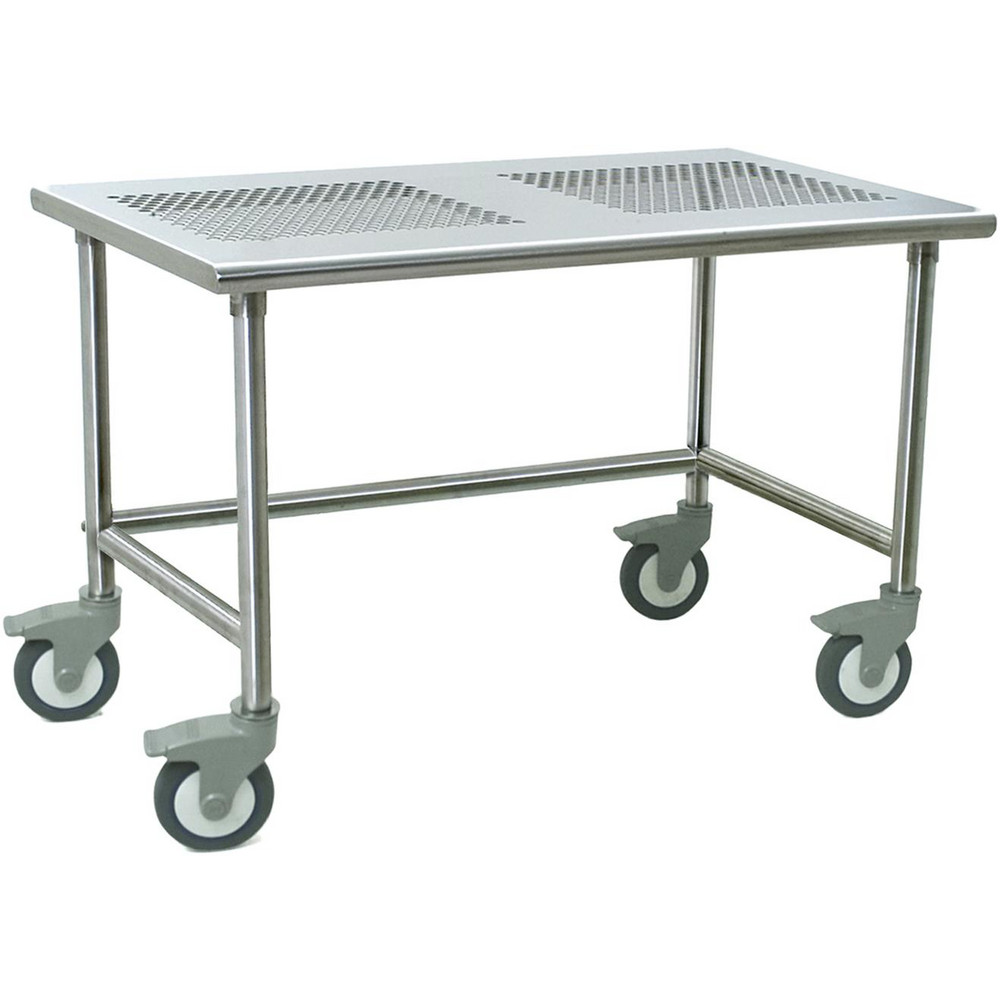 Instock - Mobile Work Benches: Bench Type: ISO 5 Clean Room Table; Edge ...