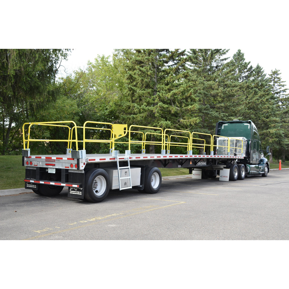 Garlock Safety Systems - Column & Pipe Guard Rails: Material: Steel ...