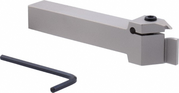 Iscar - Indexable Grooving Toolholder: TGDR 19-4M, External, Right Hand ...