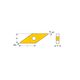 Iscar - Turning Insert: VNMG 331 NF IC 907, Solid Carbide - 82045584 ...