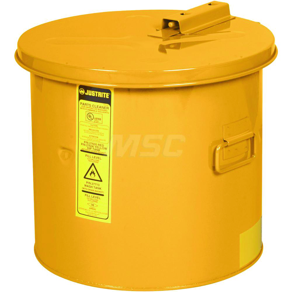 Justrite® - Safety Bench Cans & Dip/Wash Tanks: 5.000, Dip Tank | MSC ...