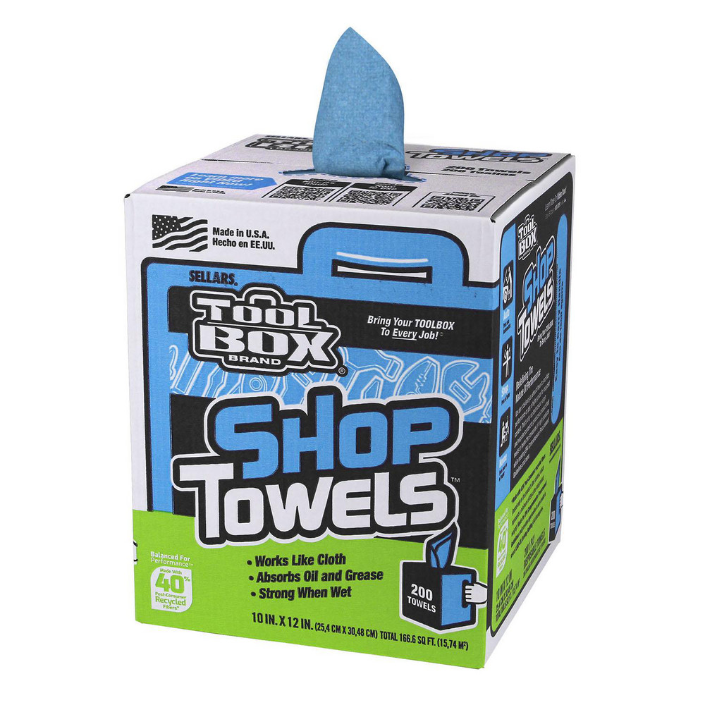 TOOLBOX - Shop Towel/Industrial Wipes: - 61022570 - MSC Industrial Supply