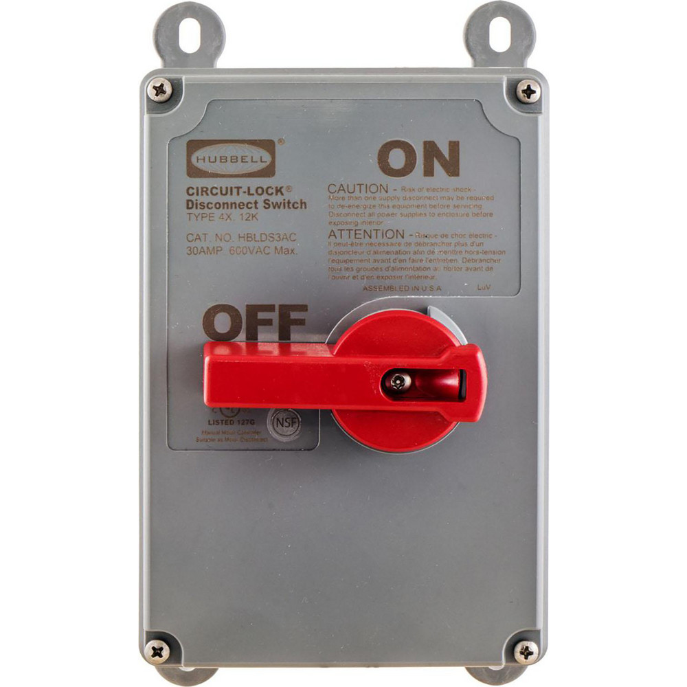 Hubbell Wiring Device-Kellems - Cam & Disconnect Switches: Enclosure ...