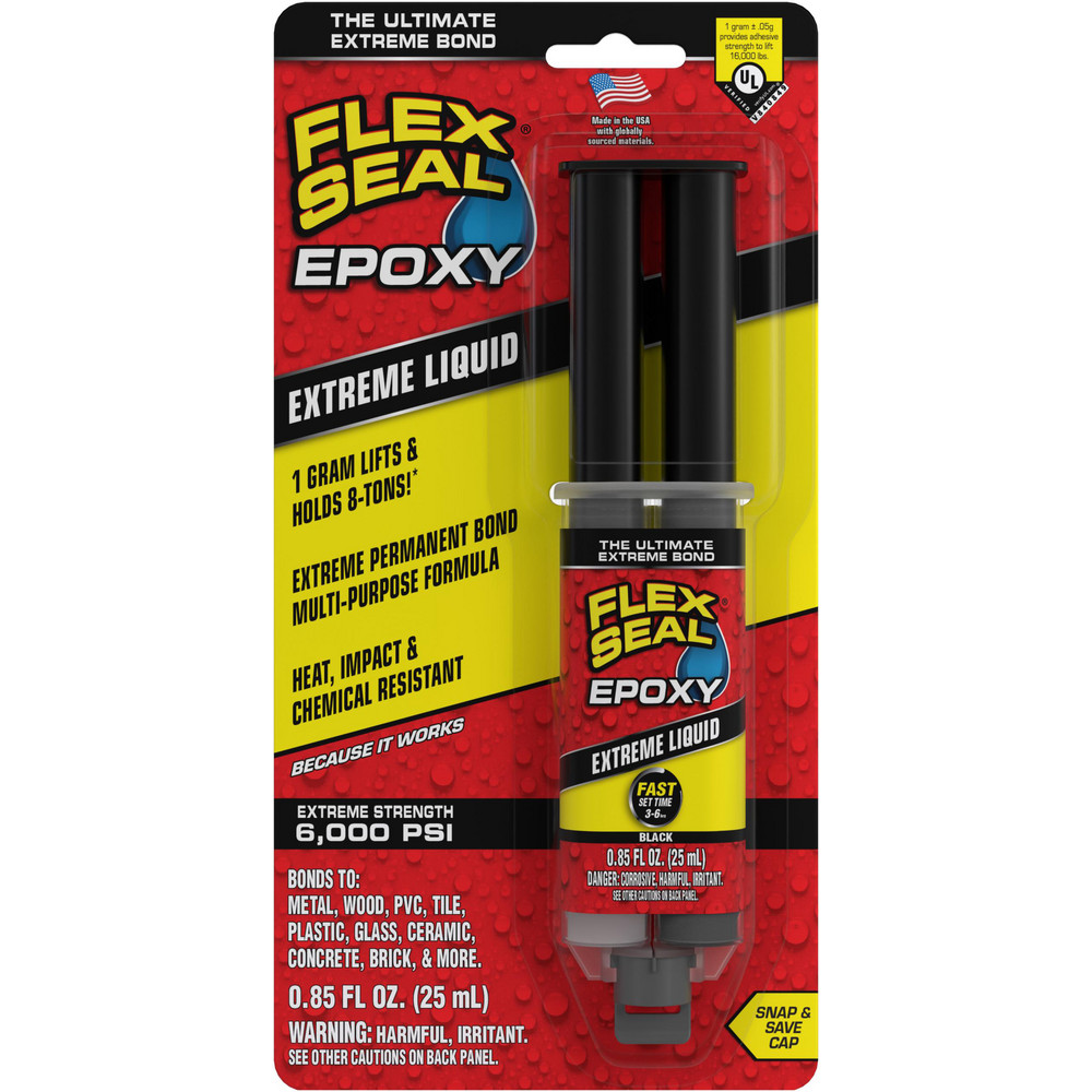 Flex Seal - Flex Seal Extreme Liquid Epoxy, Black, 25 ml Syringe | MSC ...
