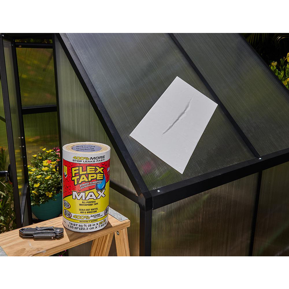 Flex Seal - Flex Tape Max, White, 8"x25' | MSC Direct