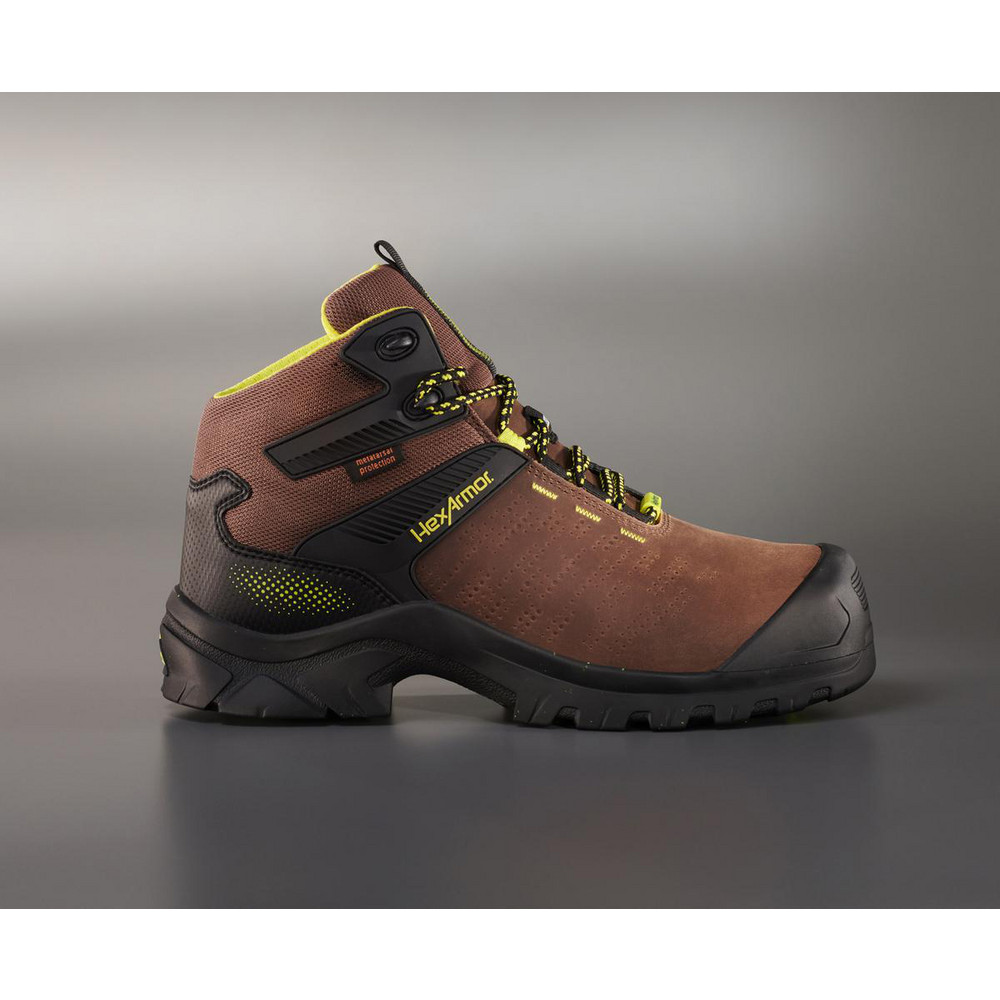 HexArmor® - Work Boot: Size 10, Leather, Composite Toe, General Purpose ...