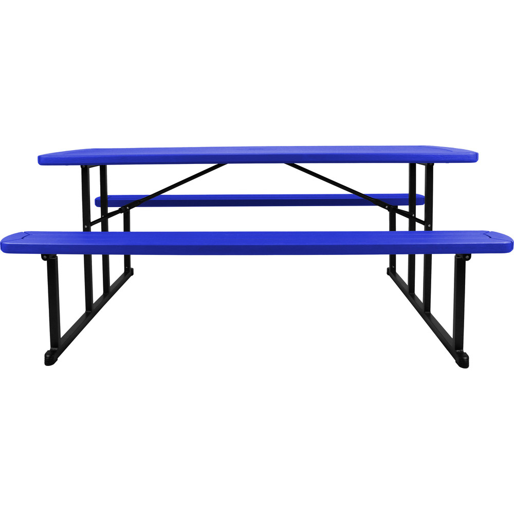 National Public Seating - Stationary Tables: Table Type: Picnic; Body ...