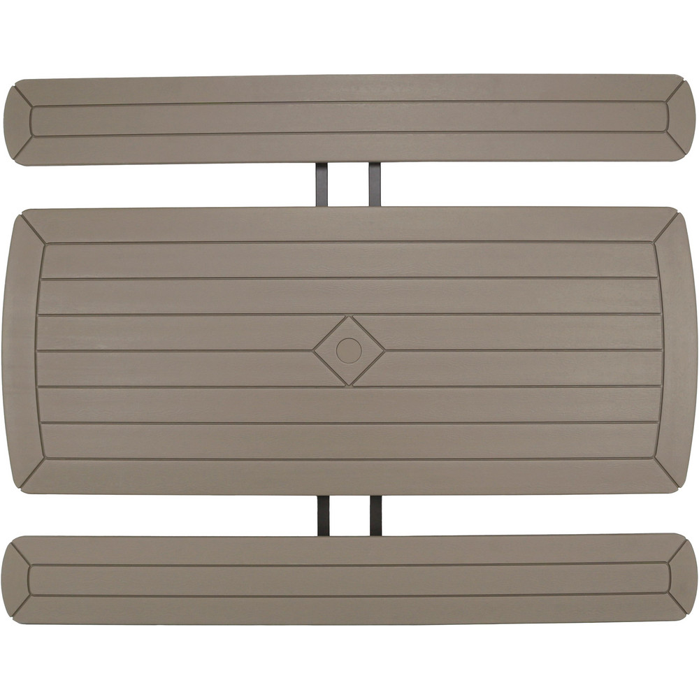 National Public Seating - Stationary Tables: Table Type: Picnic; Body ...