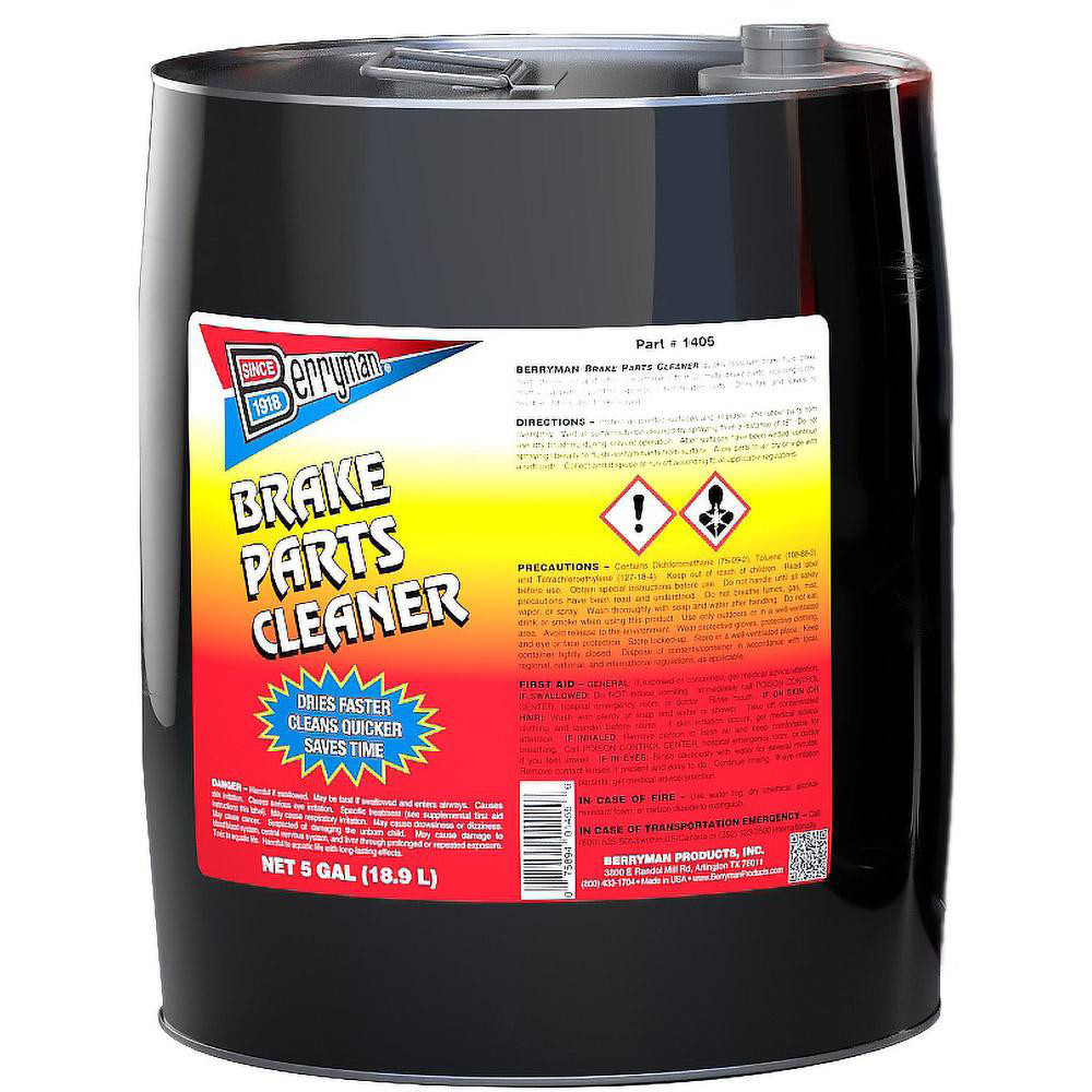 Berryman Products - Brake Parts Cleaner: 5.00 gal, Pail | MSC Direct