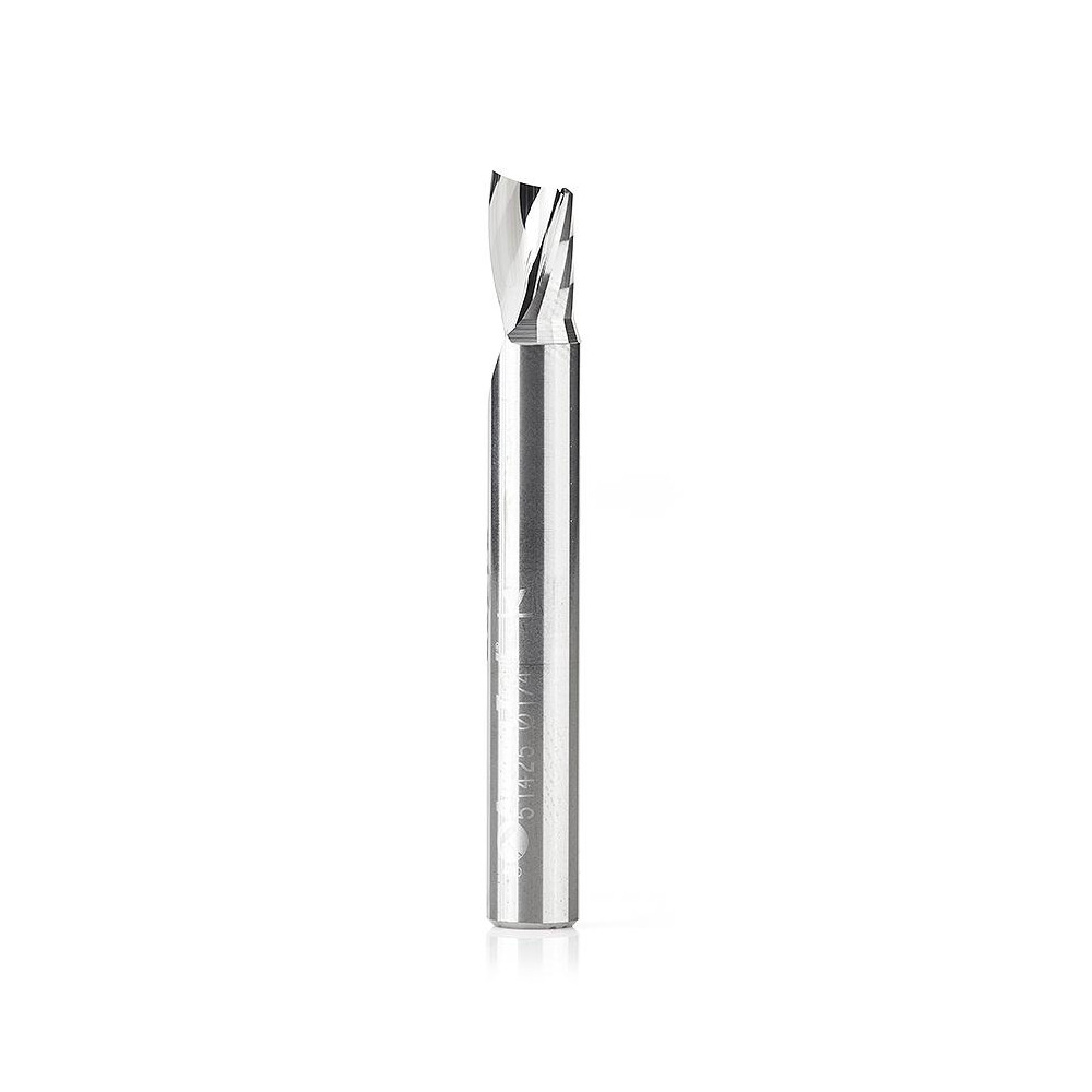 Amana Tool - Spiral Router Bit: 1/4" Dia, 3/8" LOC, 1/4" Shank Dia, 1 ...