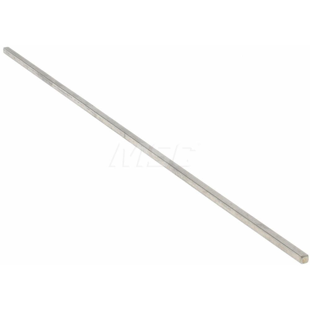 Value Collection - 12" Long x 1/8" High x 1/8" Wide, Undersized Key ...