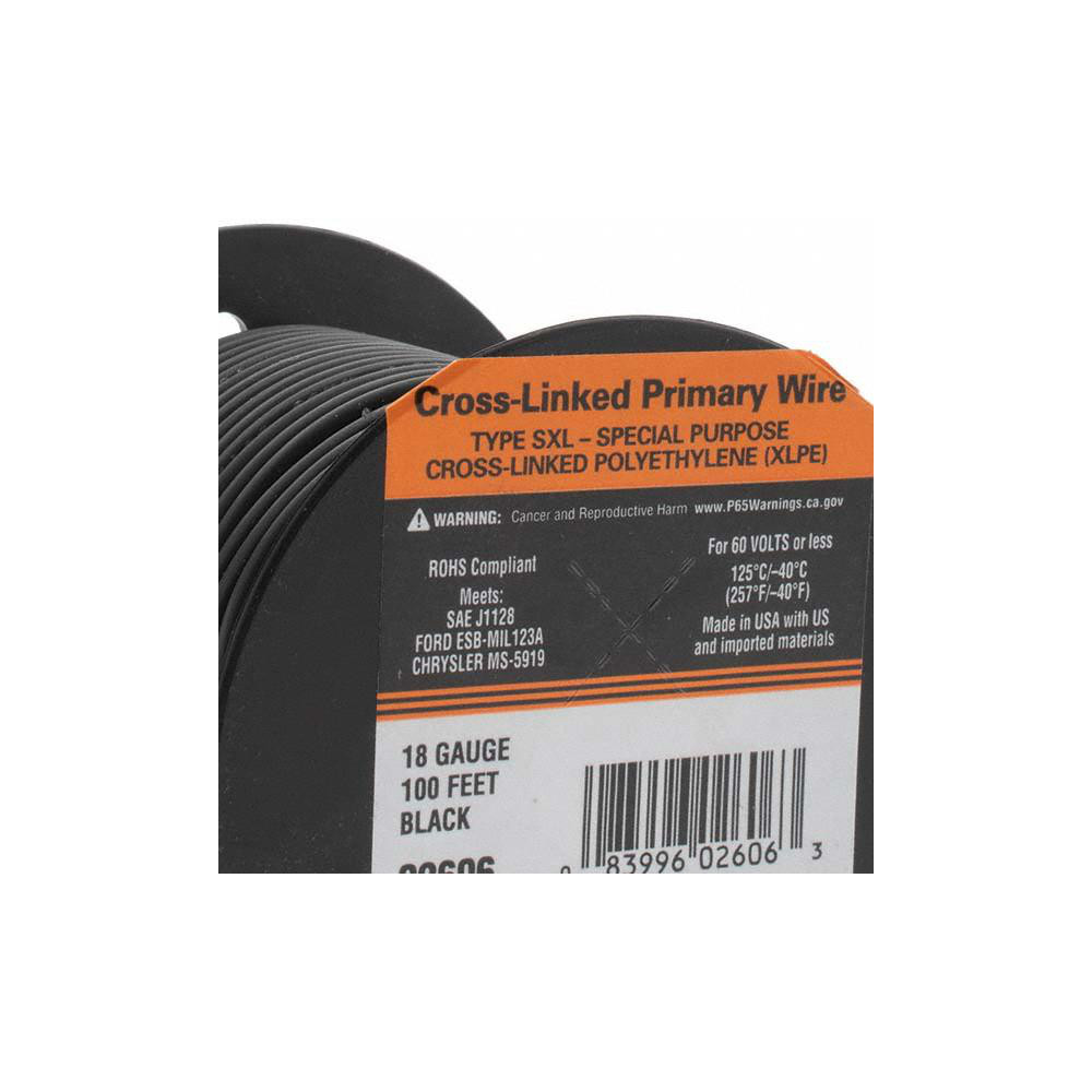 EastPenn - 18 AWG Automotive Cross-Linked Polyethylene Wire | MSC Direct