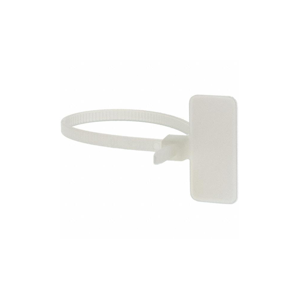 PRO-SOURCE - Identification Cable Tie: 4.4" Long, Natural, Nylon | MSC ...