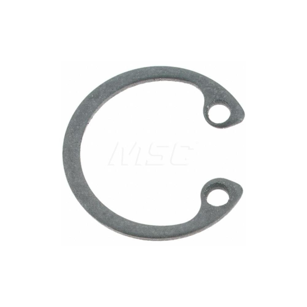 Made in USA - 3/8" Bore Diam, Spring Steel Internal Snap Retaining Ring ...