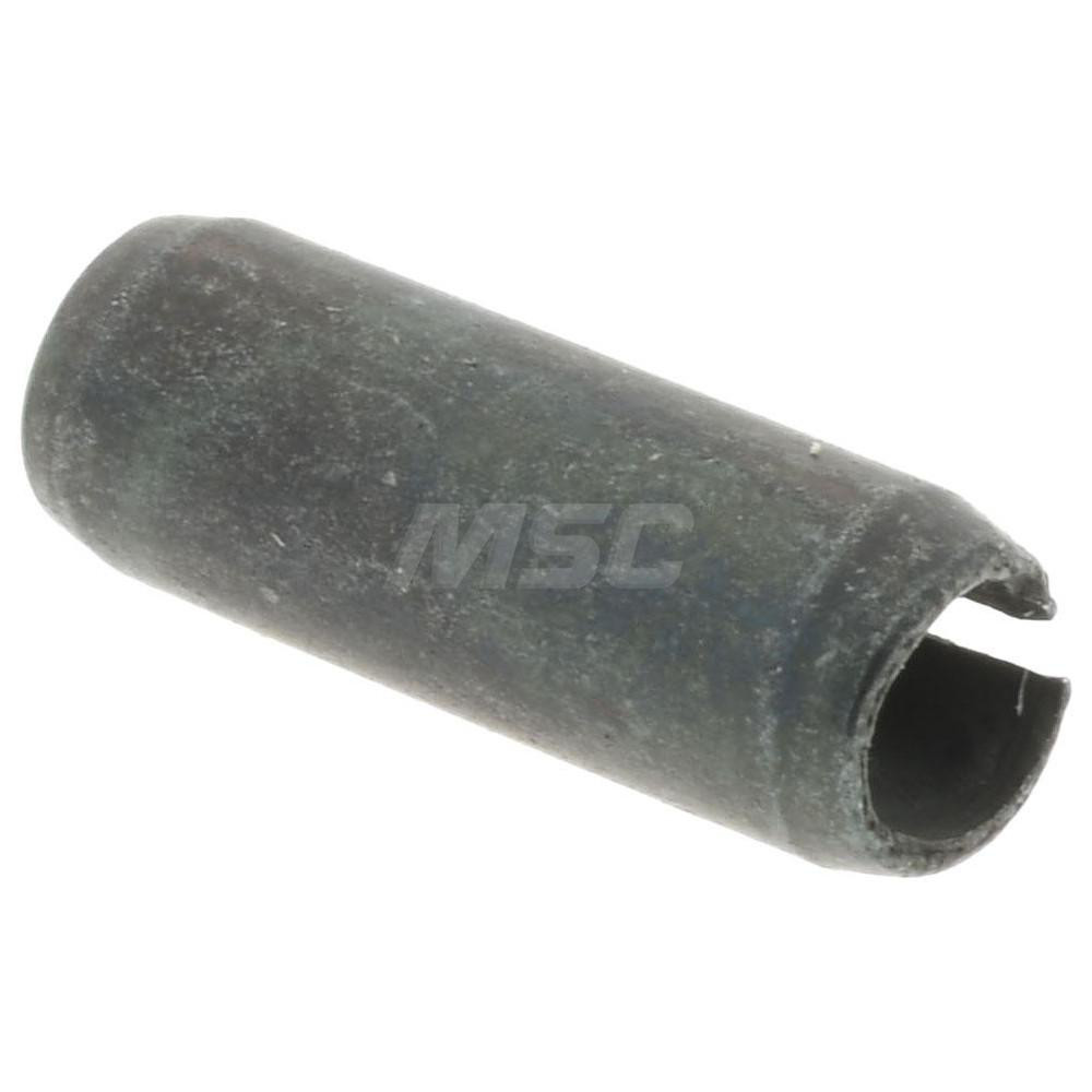 Made in USA - Slotted Spring Pin: 0.125" Dia, 3/8" Long, 1070-1090 ...