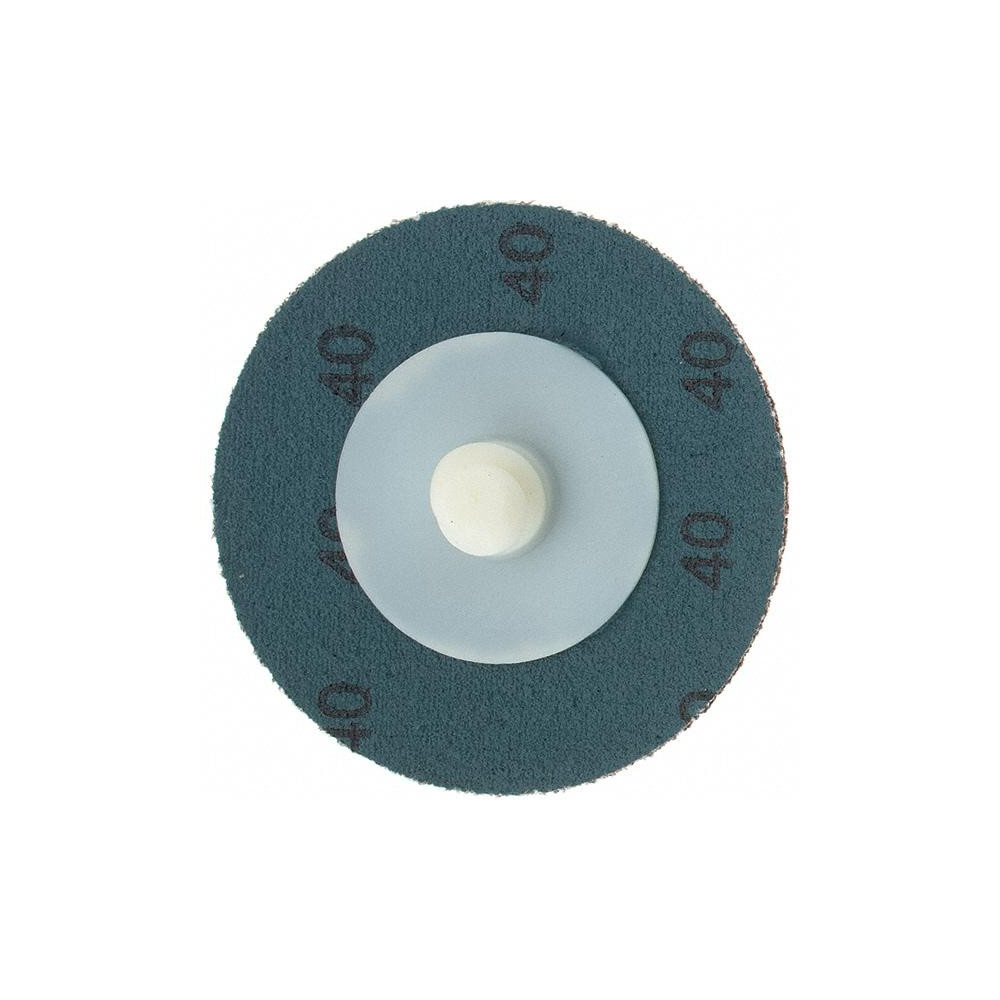 Merit Abrasives - Quick-Change Disc: Type R, 2" Dia, 40 Grit, Aluminum ...