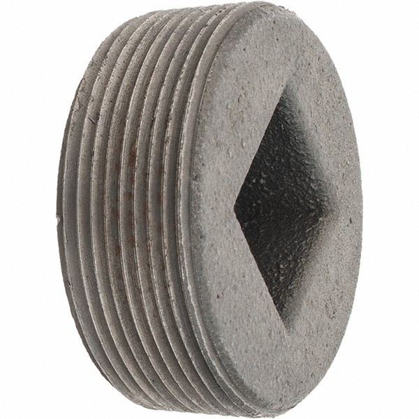Value Collection - Malleable Iron Pipe Countersunk Square Plug: 2 ...