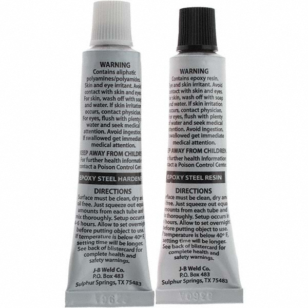 Made in USA - 1 oz Tube Two Part Epoxy - 61487443 - MSC Industrial Supply