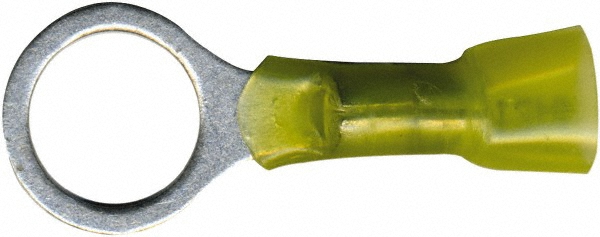 Made in USA - 12-10 AWG Partially Insulated Crimp & Solder Connection ...