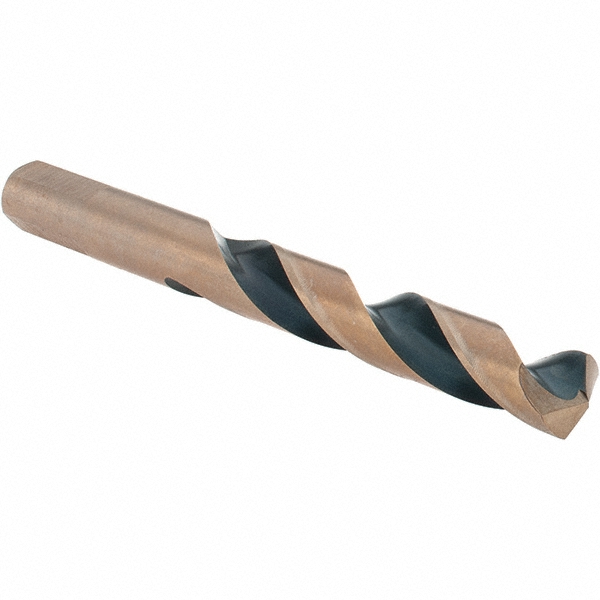 Made in USA - Mechanics Drill Bit: 31/64" Dia, 135 ° Point, High Speed ...