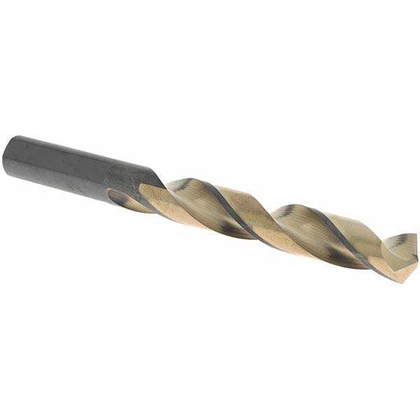 Made in USA - Mechanics Drill Bit: 7/16" Dia, 135 ° Point, High Speed ...