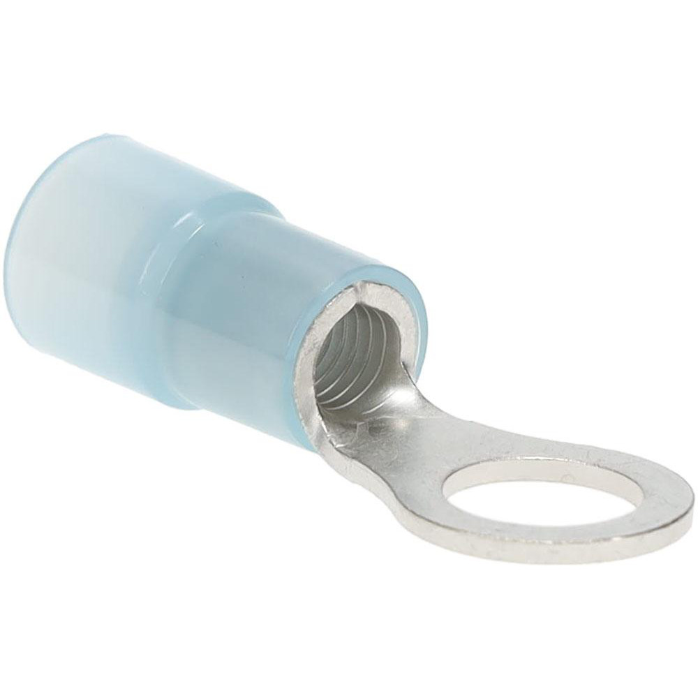 Value Collection - Circular Ring Terminal: Partially Insulated, 6 AWG ...