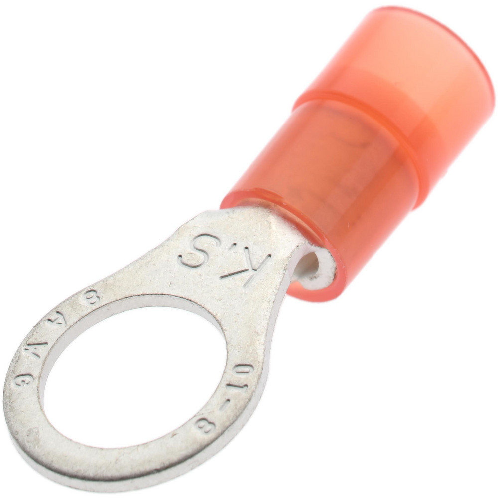Value Collection - Circular Ring Terminal: Partially Insulated, 8 AWG ...