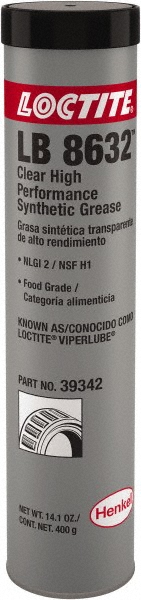 Loctite - High Temperature Grease: 400 ml Cartridge, Polyalphaolefin ...