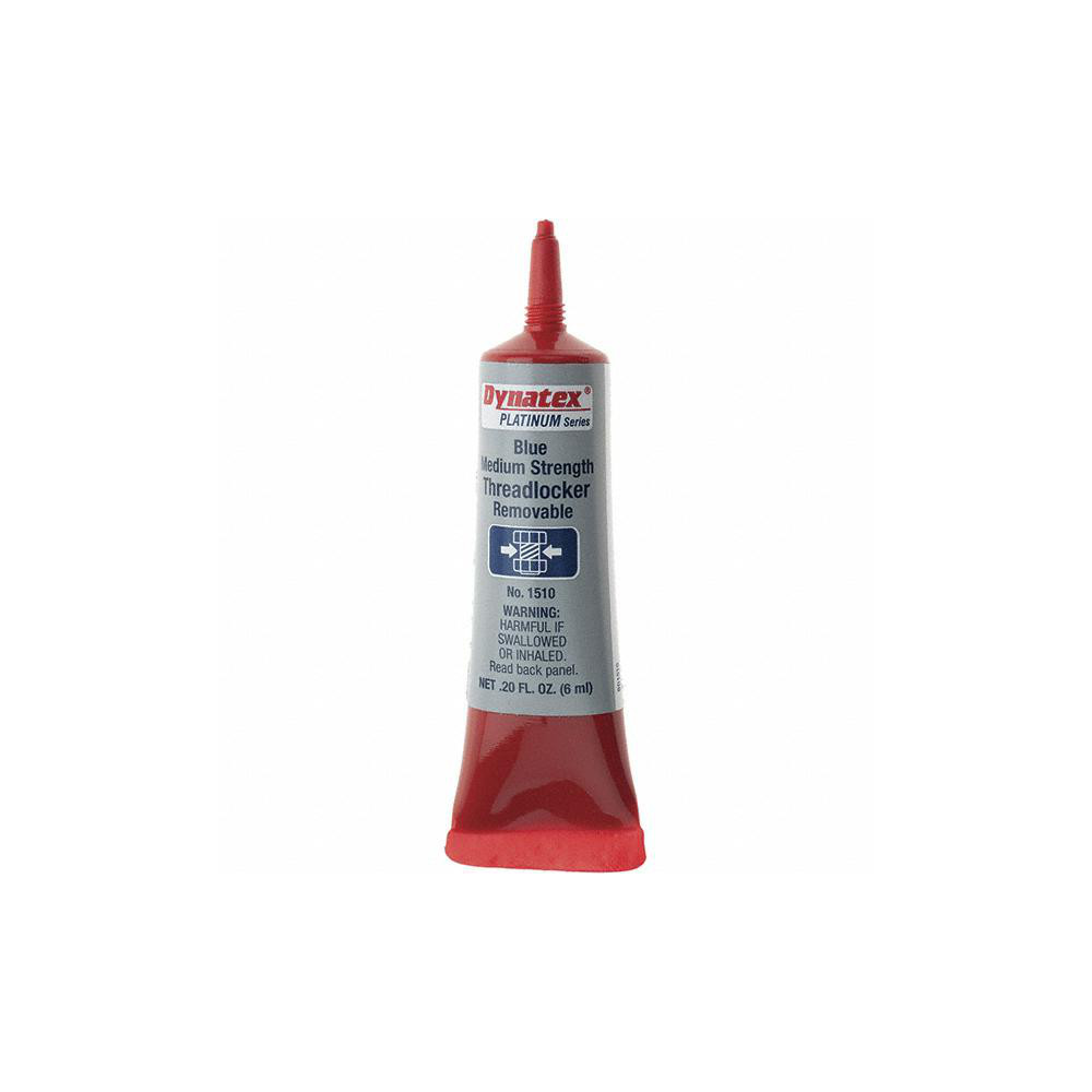 Made in USA - Threadlocker: Blue, Liquid, 6 mL, Tube | MSC Direct