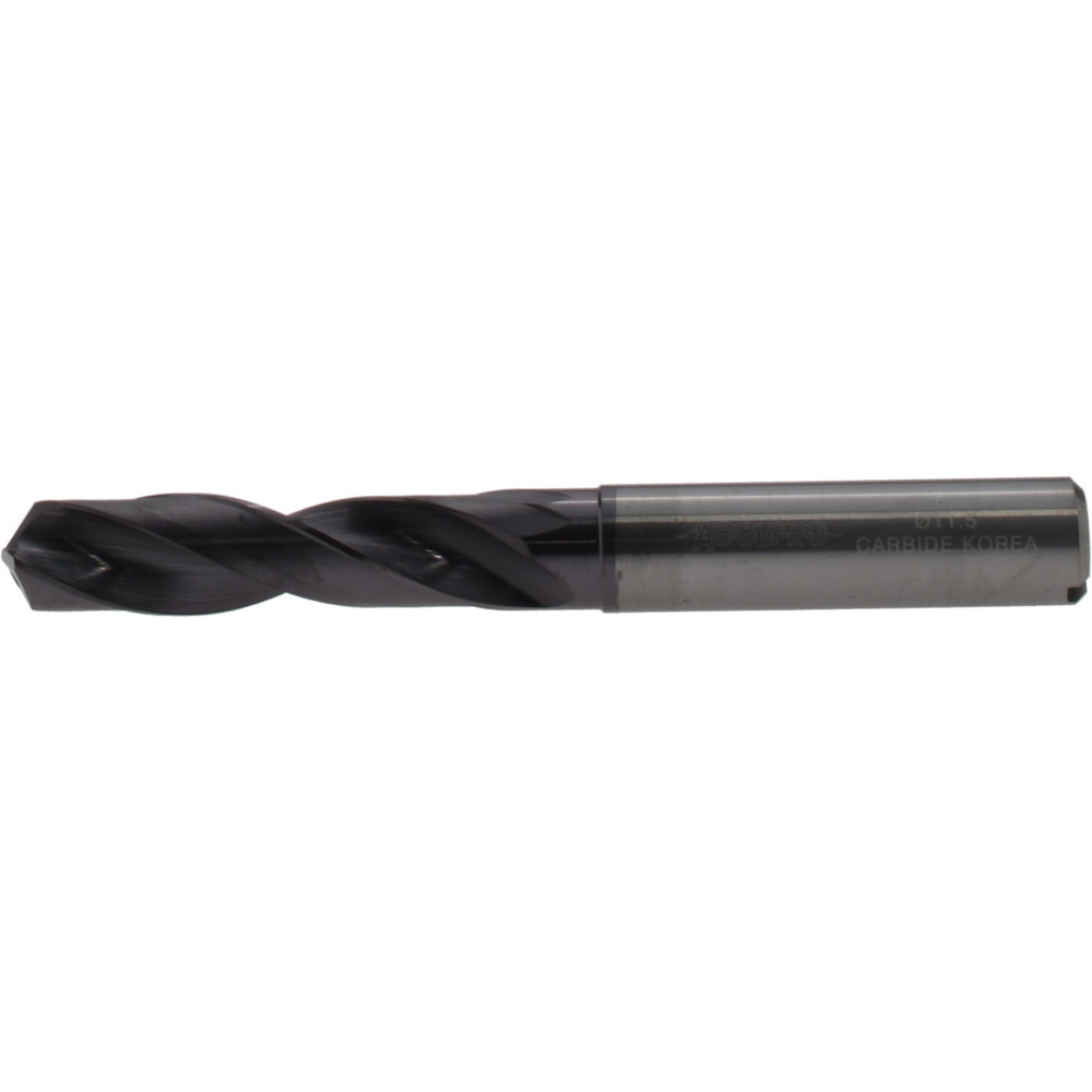 Accupro - Screw Machine Drill Bit: 11.50 mm (0.4528) Dia, 140 deg ...