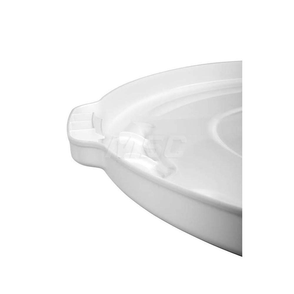 Rubbermaid - Trash Can & Recycling Container Lid: Round, For 10 gal ...
