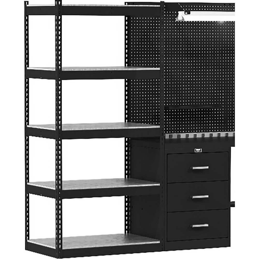 Hallowell - Stationary System: 132" Wide, 24" Deep, 78" High | MSC Direct