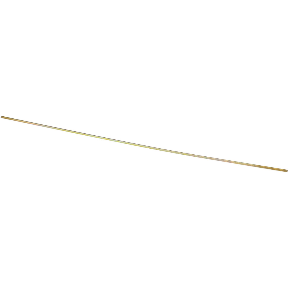 Value Collection - 7/8-14, 3' OAL, Low-Carbon Steel, Yellow Zinc Finish ...